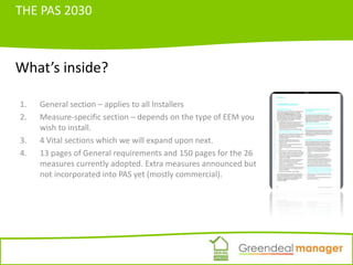 Pas2030 presentation april 2013 3 | PPT