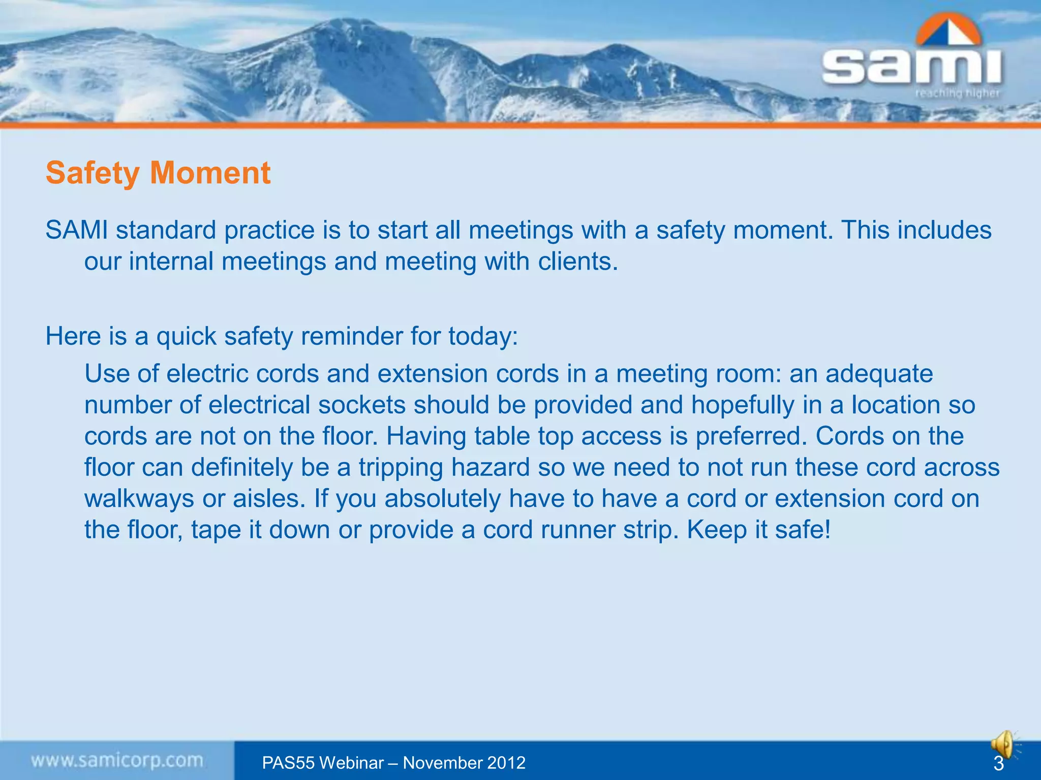 Pas55 Understanding and Opportunities | PPTX