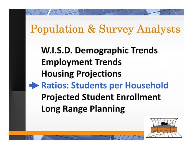 Pasa demo graphic update wcad | PPT
