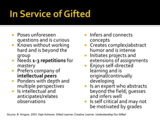 The 21st Century Gifted and Talented Learner | PDF