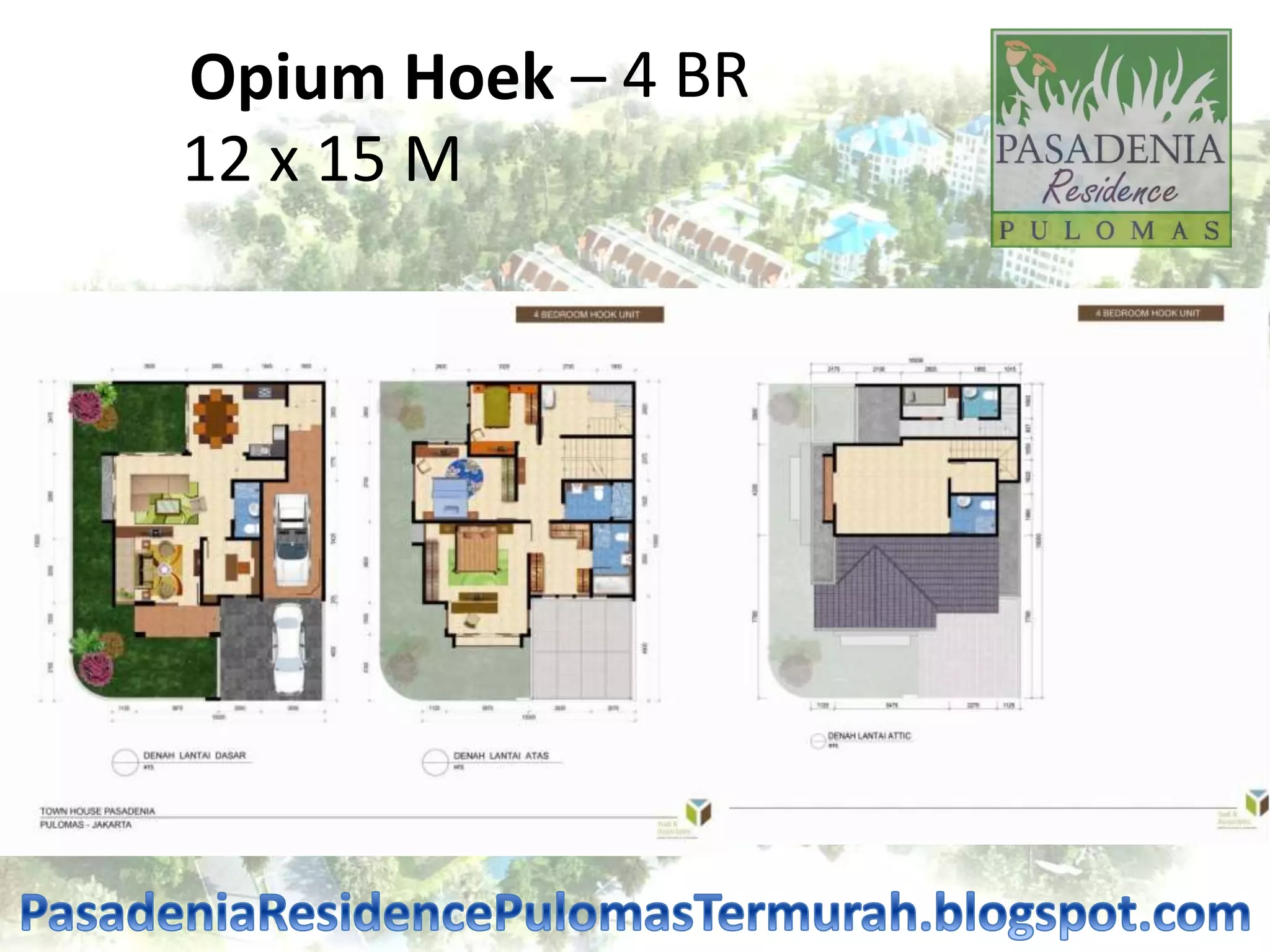 Pasadenia Residence Pulomas By Evita Maharani | PPTX