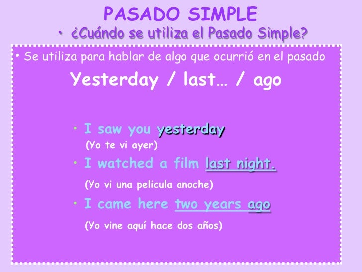 Simple Past