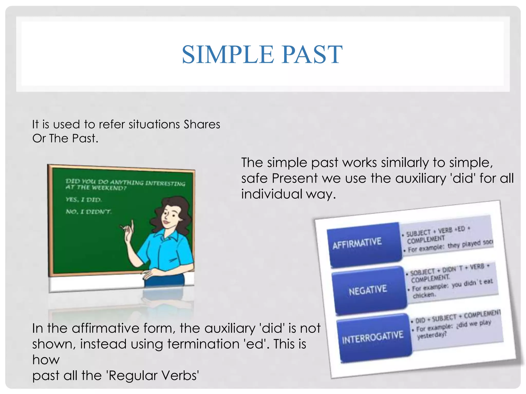 Pasado simple | PPTX