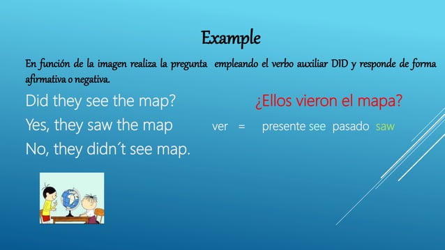 Pasado simple verbo auxiliar did | PPTX