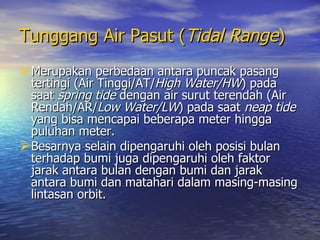 Pasang Surut (Pasut) | PPT