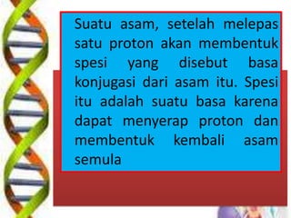 Pasangan asam basa konjugasi | PPTX