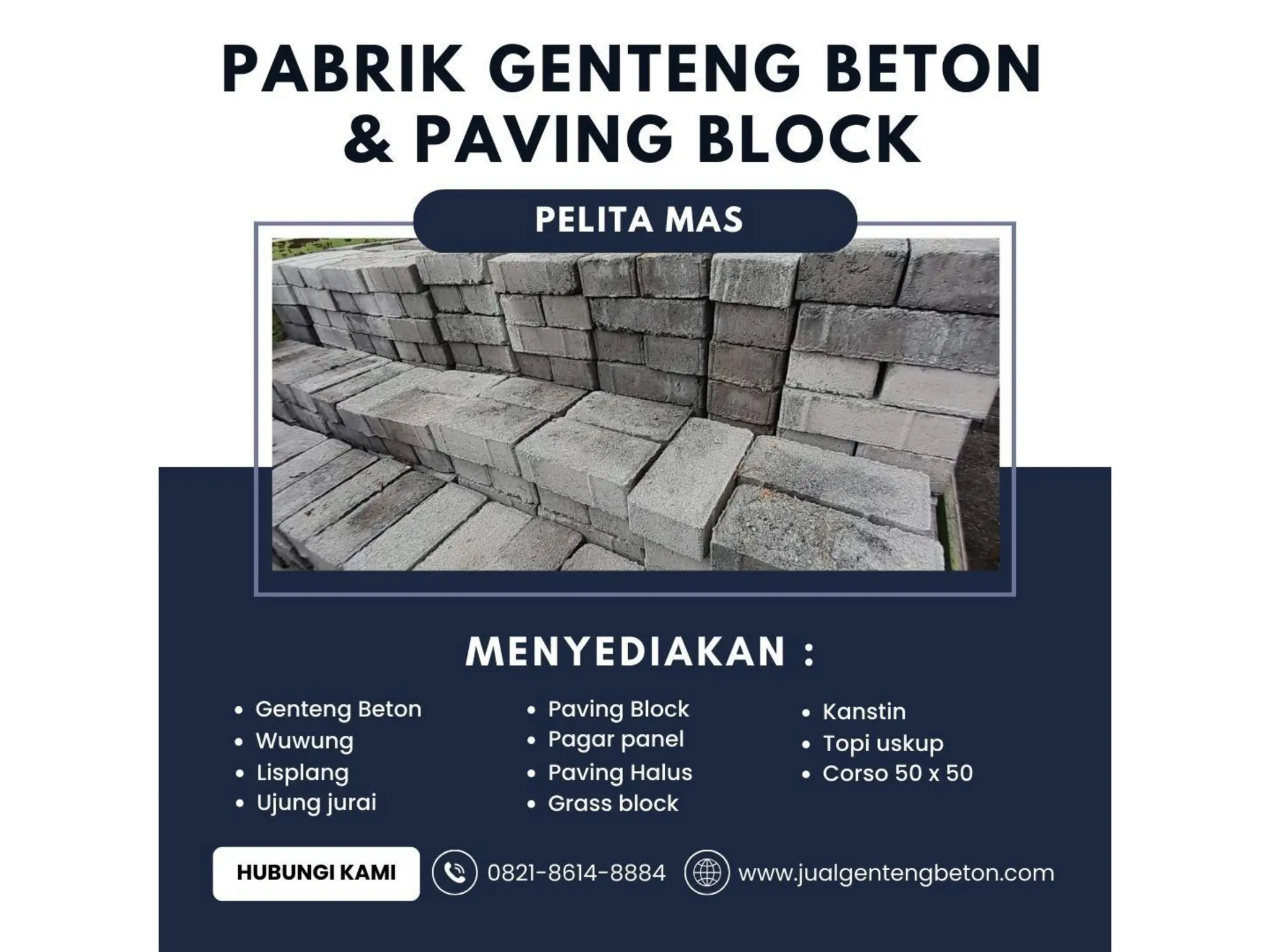 Pasang Paving Beton di Halaman Anda, Supplier Paving Block Ukuran ...