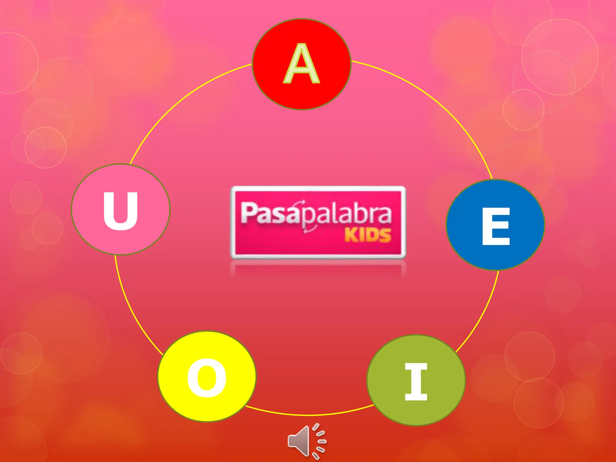 PASAPALABRAS DE LAS VOCALES juego interactivo vocales | PPT