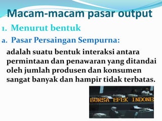 Pasar - Ekonomi | PPTX