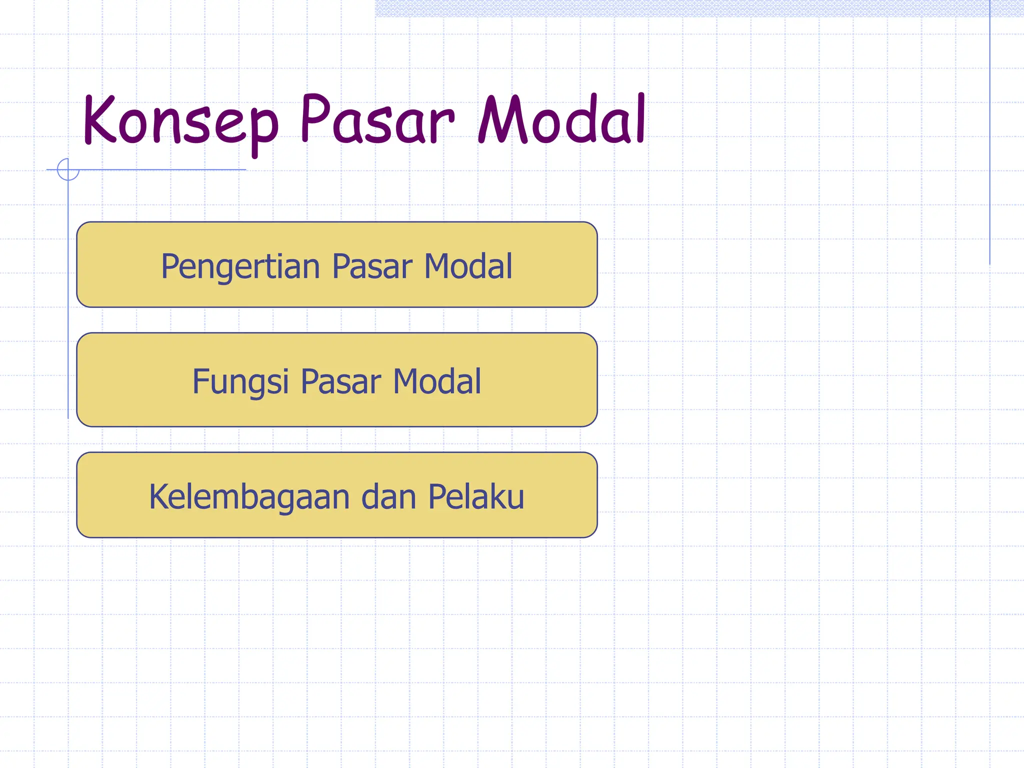 Mengenal Pasar modal, Konsep, Fungsi, Emiten | PPT