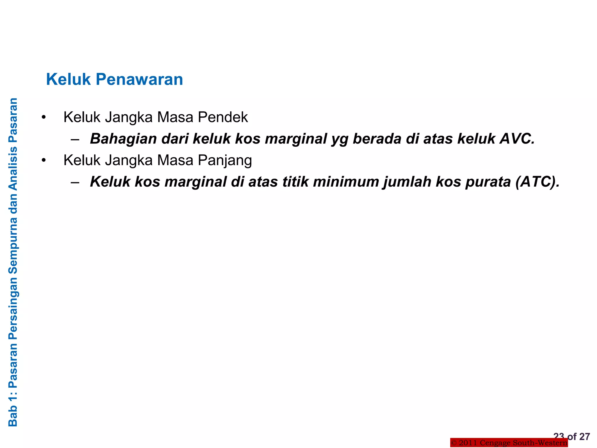 Pasaran persaingan sempurna dan analisis pasaran | PPTX