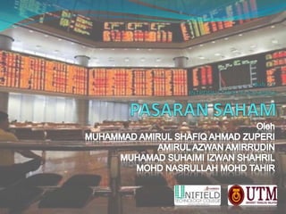 Introduction To Business - Pasaran Saham | PPTX