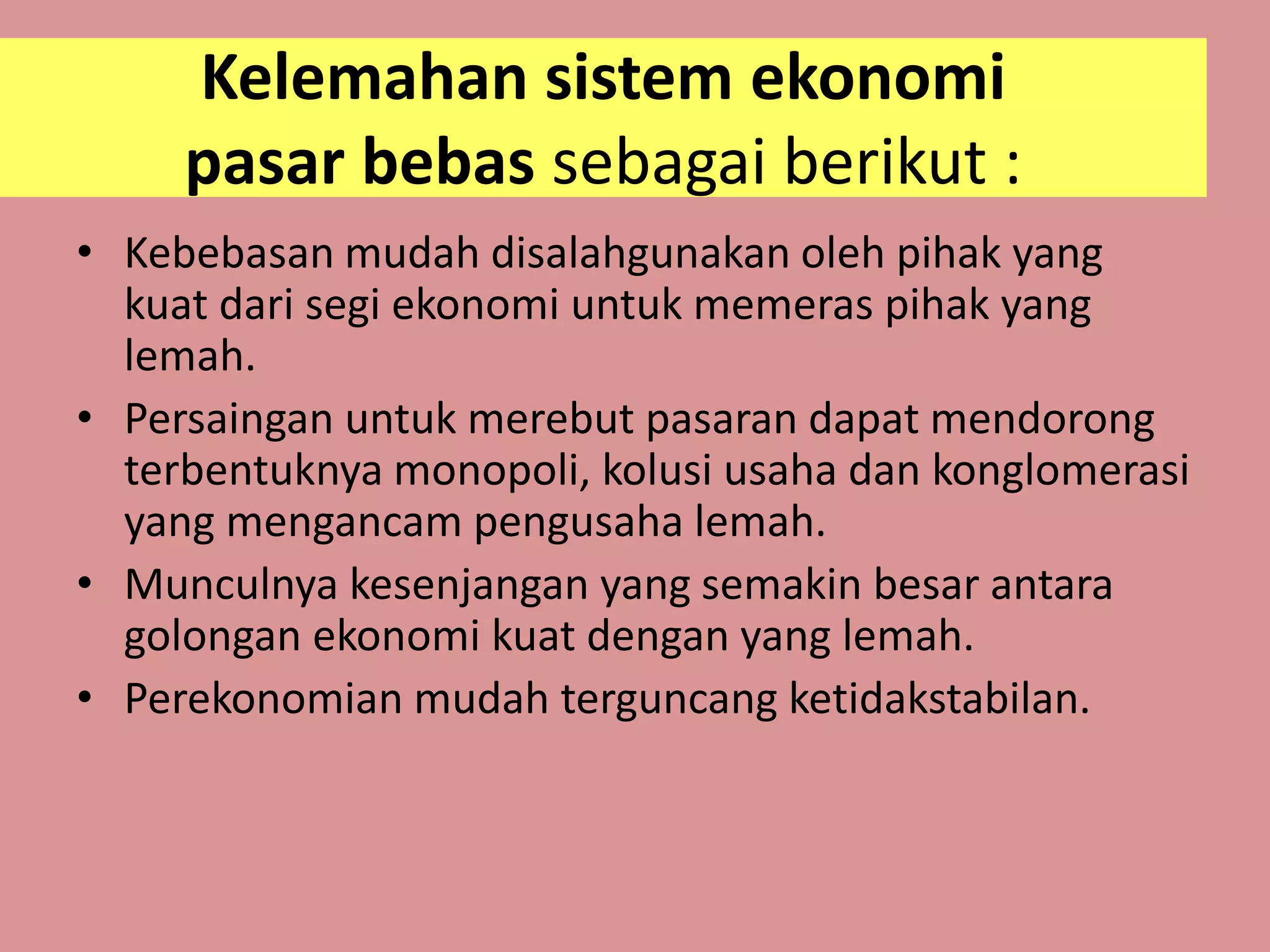 Pasar Bebas | PPTX