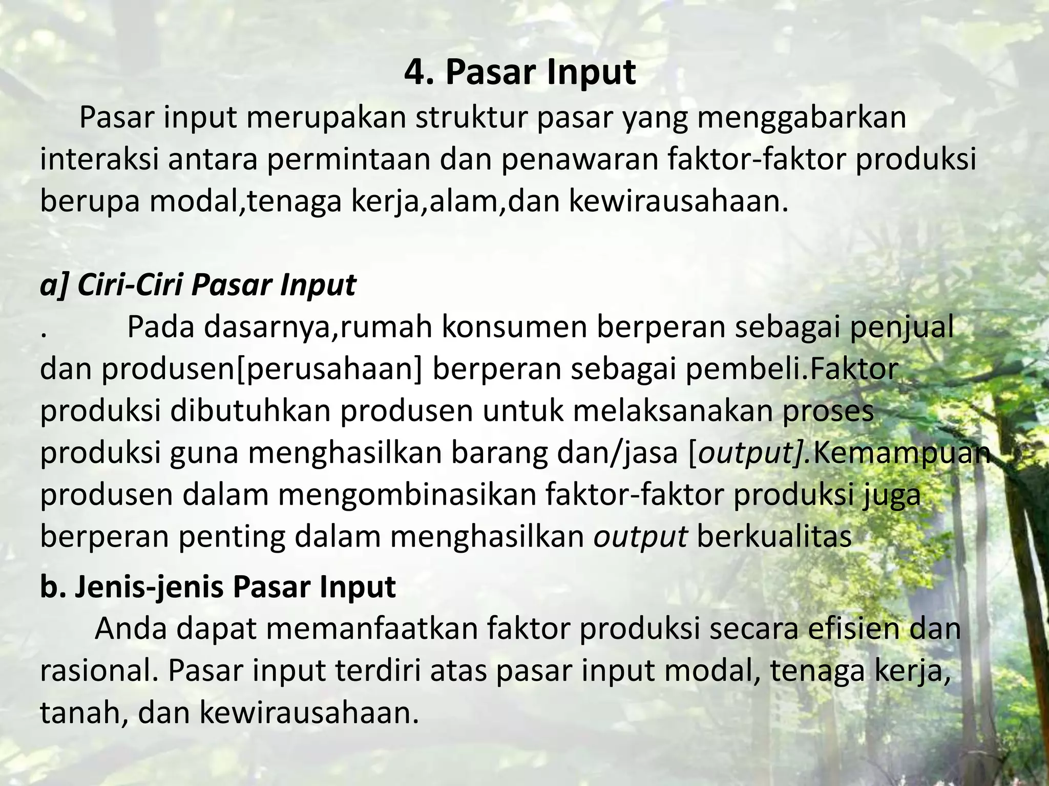 Pasar dalam perekonomian | PPTX