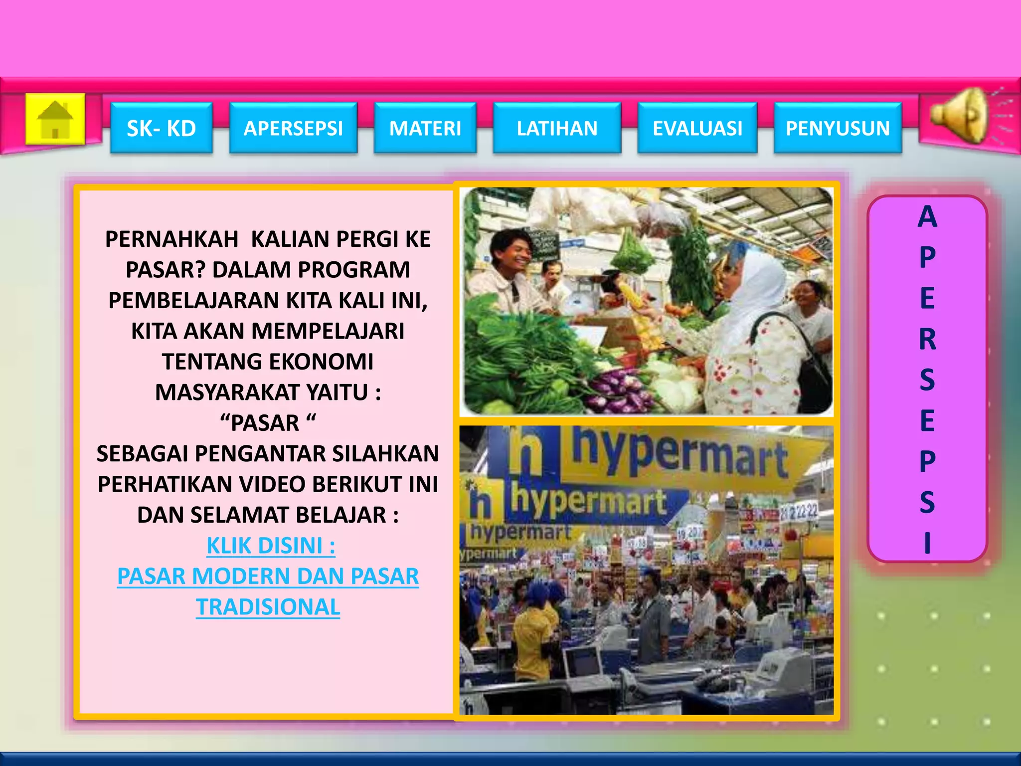 Pasar dan bentuk bentuk pasar | PPTX