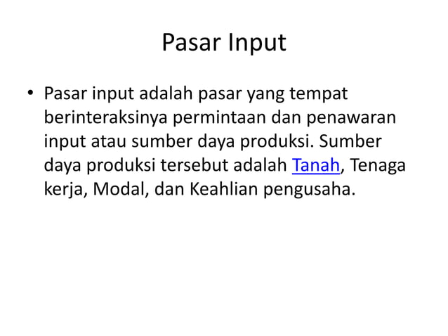 Pasar input | PPTX
