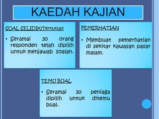 Pasar malam di pekan pitas | PPTX