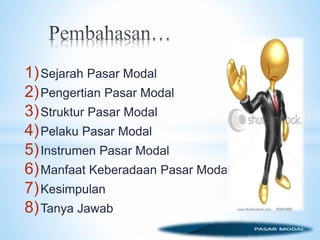 Pasar modal | PPTX
