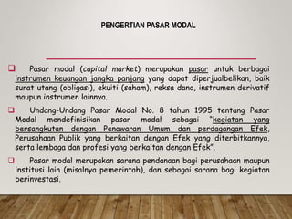 PASAR_MODAL dan Indeks Pasar Modal 1.ppt