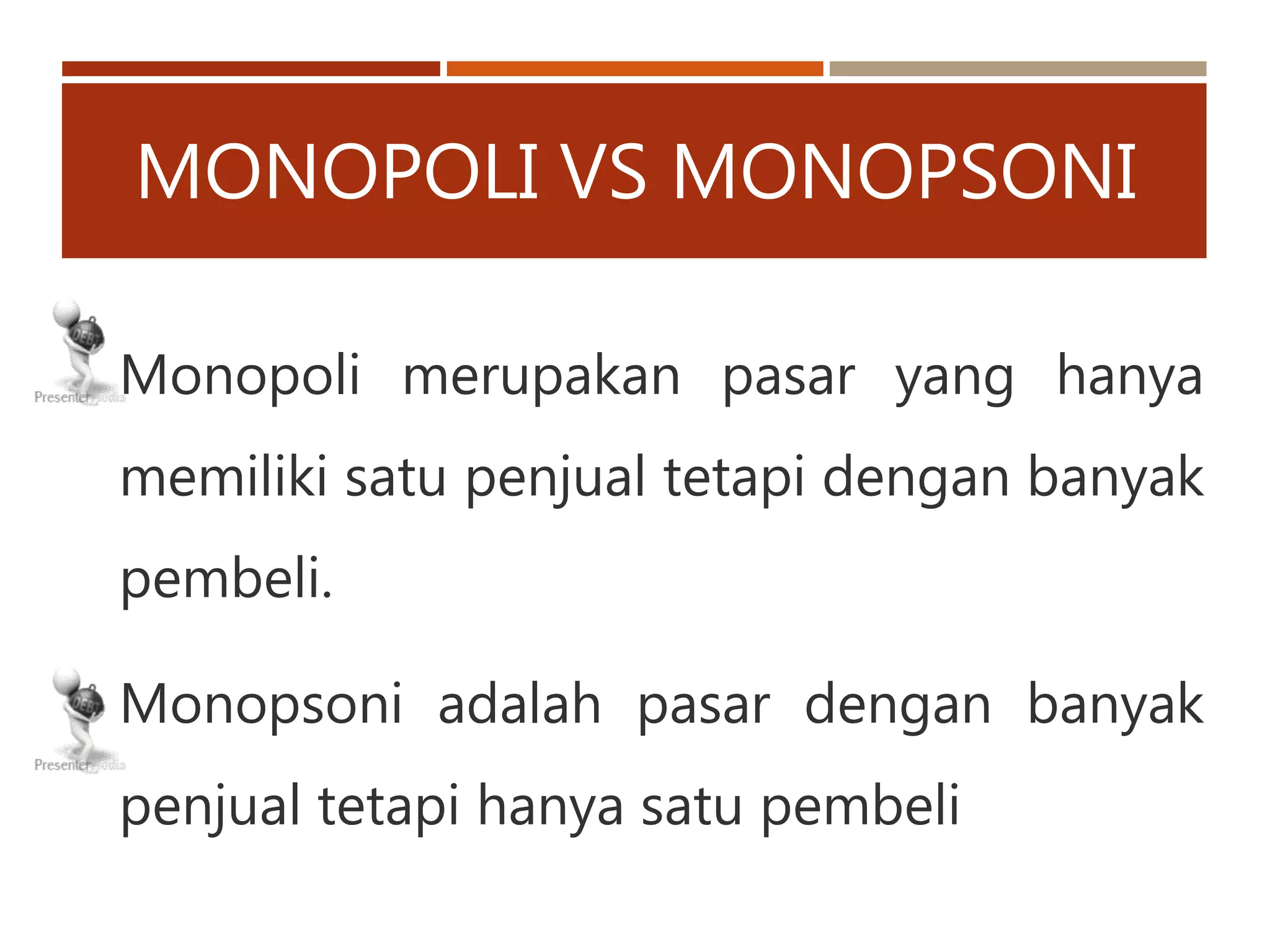 Pasar monopoli | PPTX