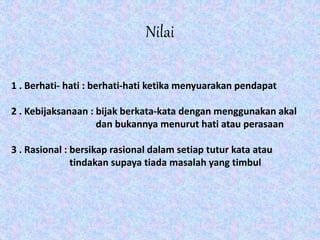 Sajak Pasar Perasaan | PPT