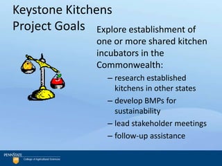 Introduction to Shared Use Commercial Kitchens and Best Practices ...