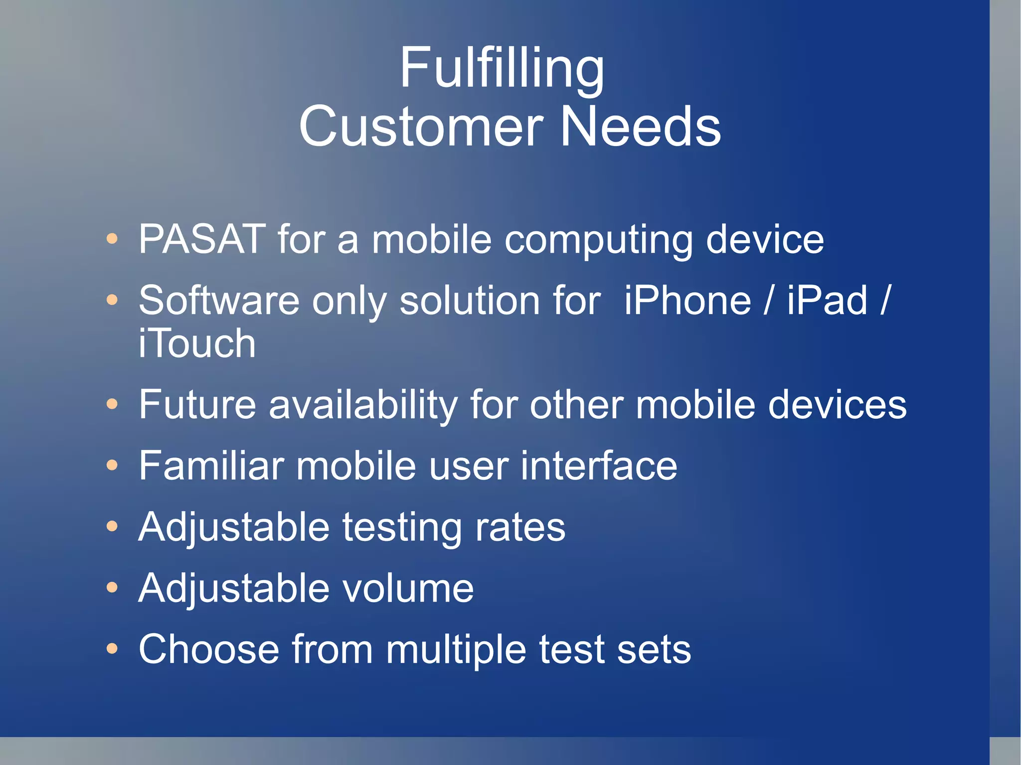 PASAT | PPT