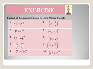 Pascal Triangle | PDF