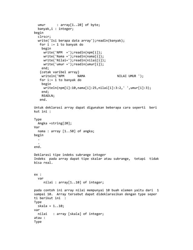 Pascal - Array.txt - Notepad.pdf