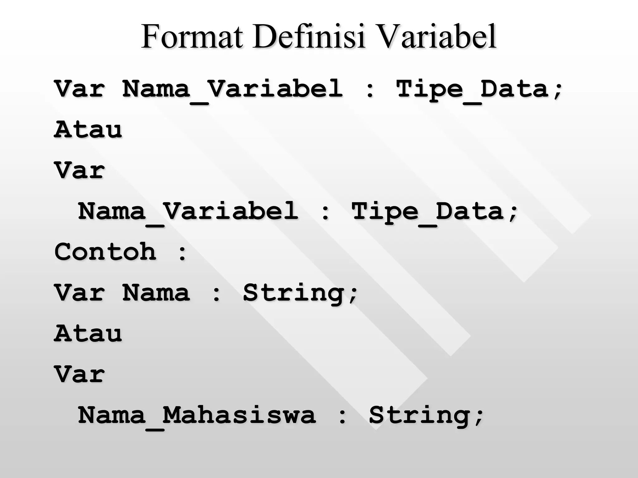 bahasa pemrograman turbo pascal-pertemuan-1 | PPT