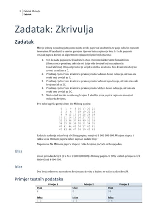 Srednja škola, prva skupina, 1. dan | PDF