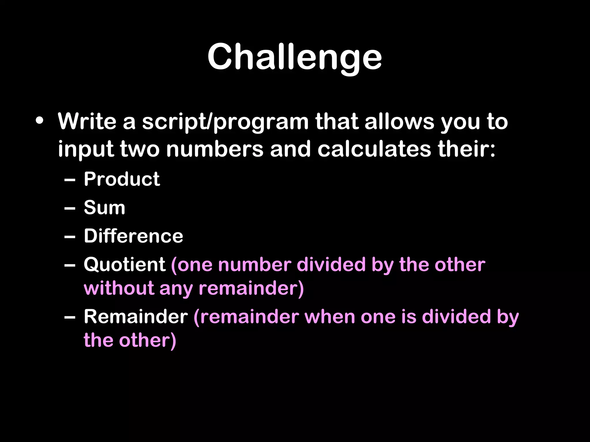 Pascal names and types | PPT