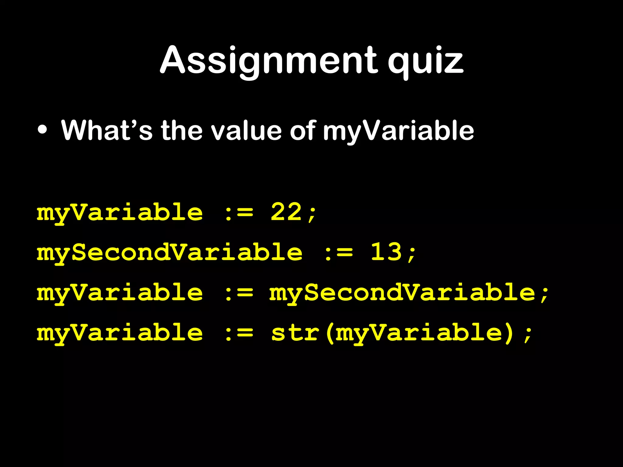 Pascal names and types | PPT