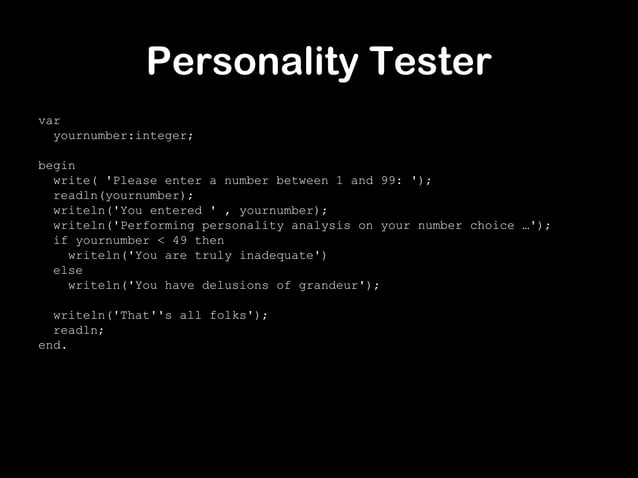 Pascal names and types | PPT