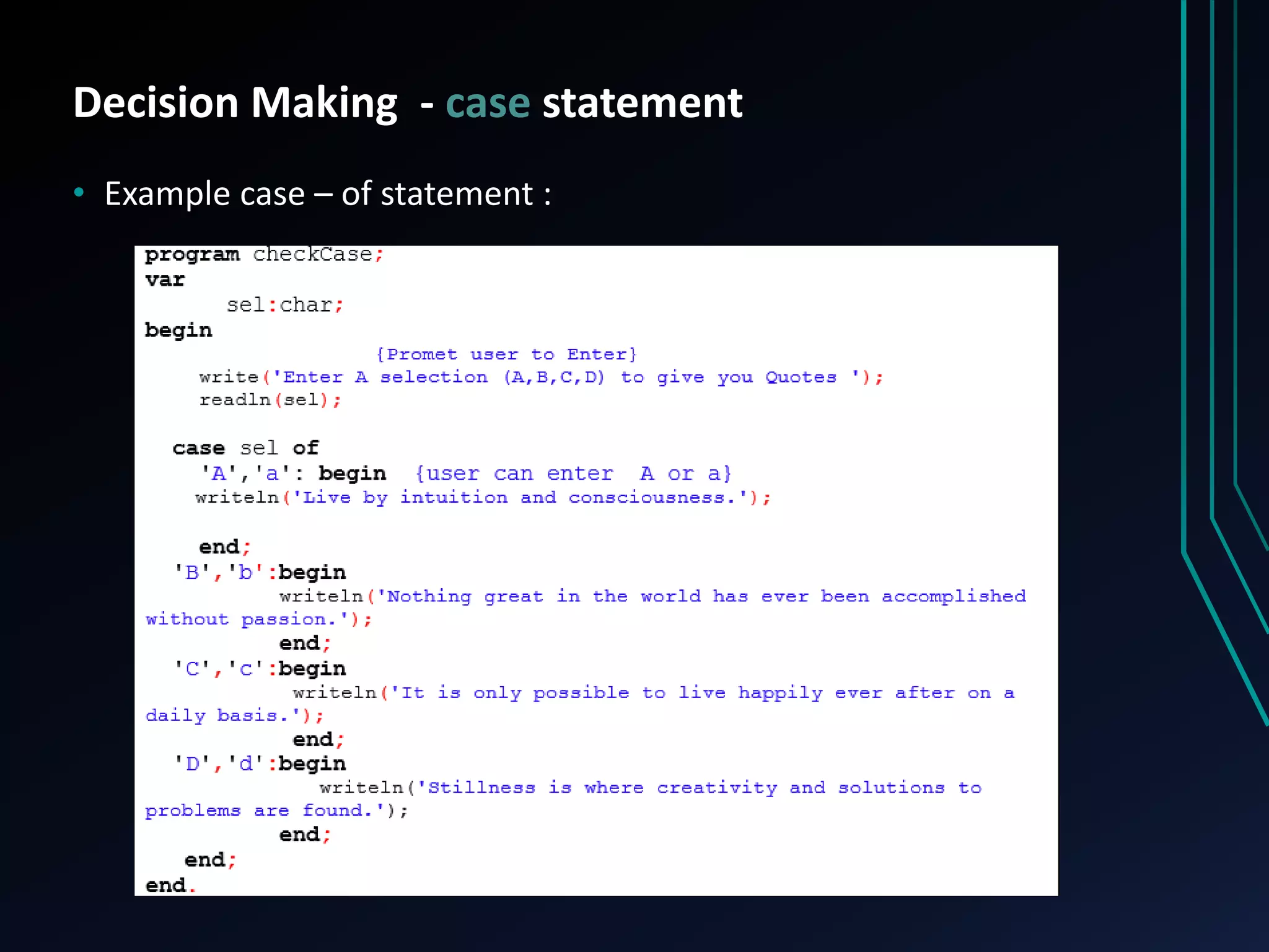 Pascal Programming Language | PPT Pascal Programming Language | PPT