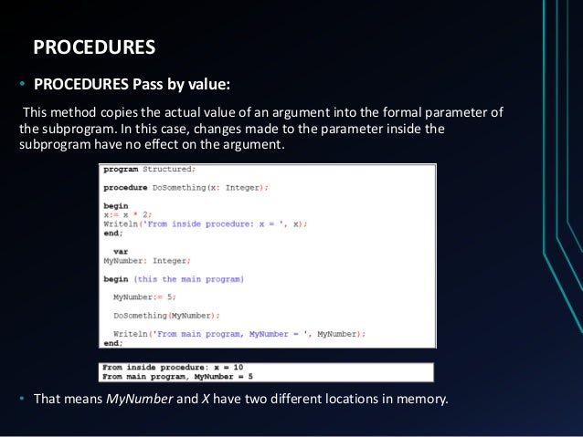 Pascal Programming Language