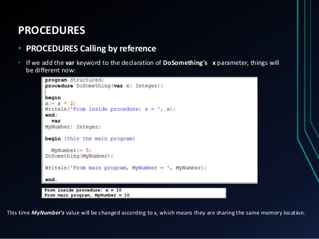 Pascal Programming Language