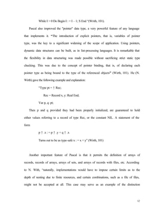 Pascal programming language | PDF