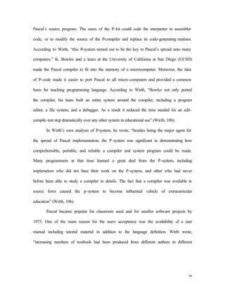 Pascal programming language | PDF