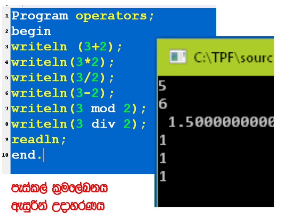 Pascal Programming Language