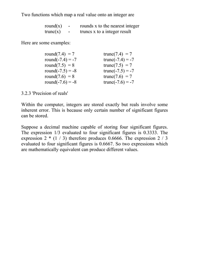 Pascal Programming Lecture Notes Pdf 8290