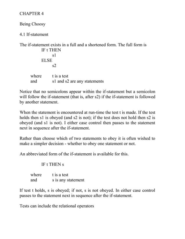 Pascal programming lecture notes | PDF
