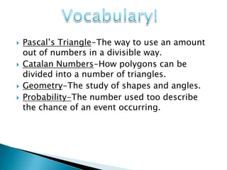 Pascals Triangle | PPTX