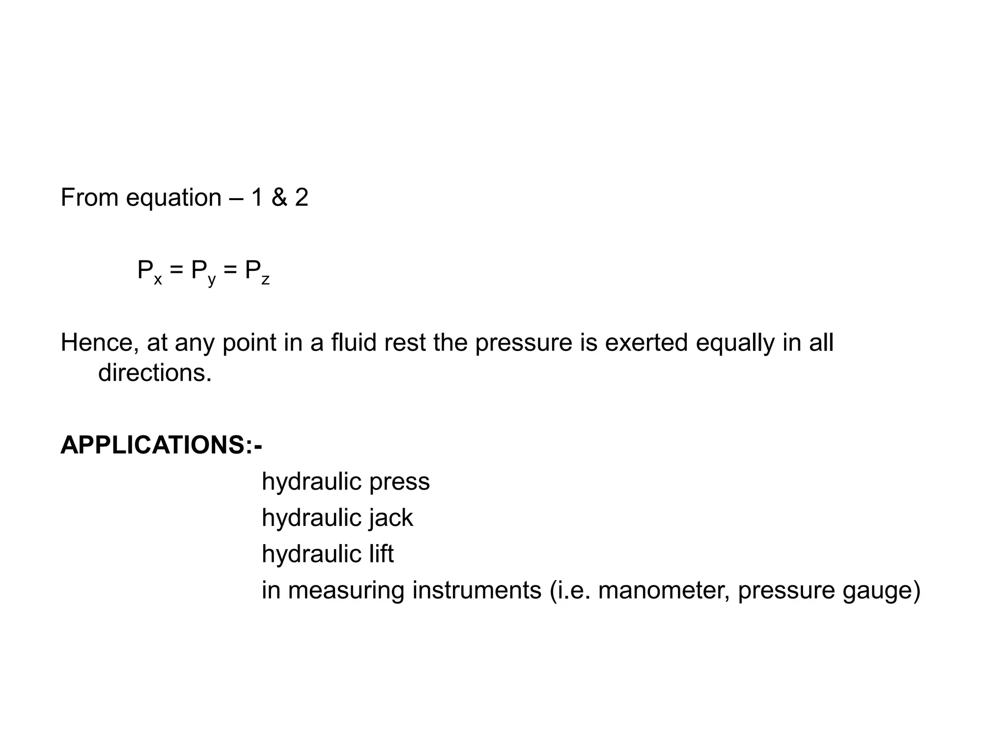 State of Pascal’s law | PPTX