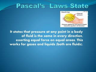 Pascals law | PPTX