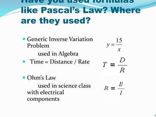 Pascals law | PPTX