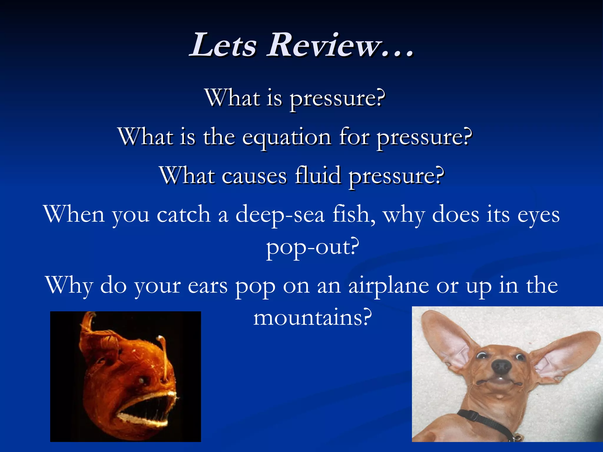 Pascal's principle | PPT