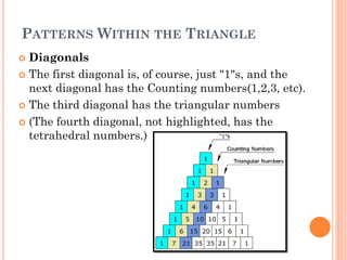 Pascal's triangle and fibonacci | PDF