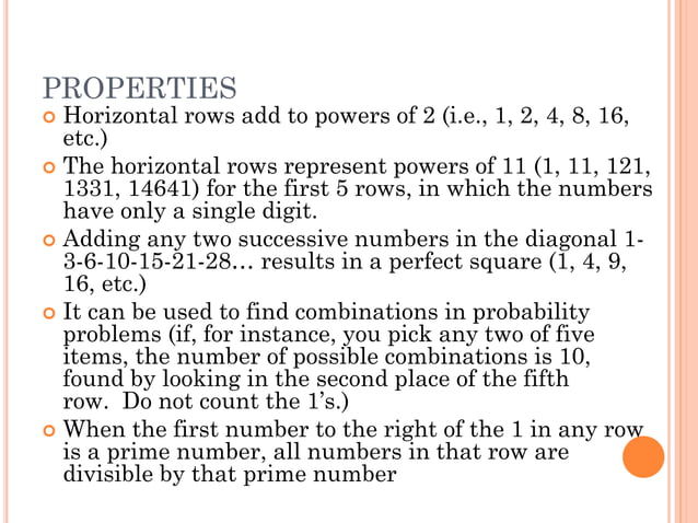 Pascal's triangle and fibonacci | PDF | Geography | Science