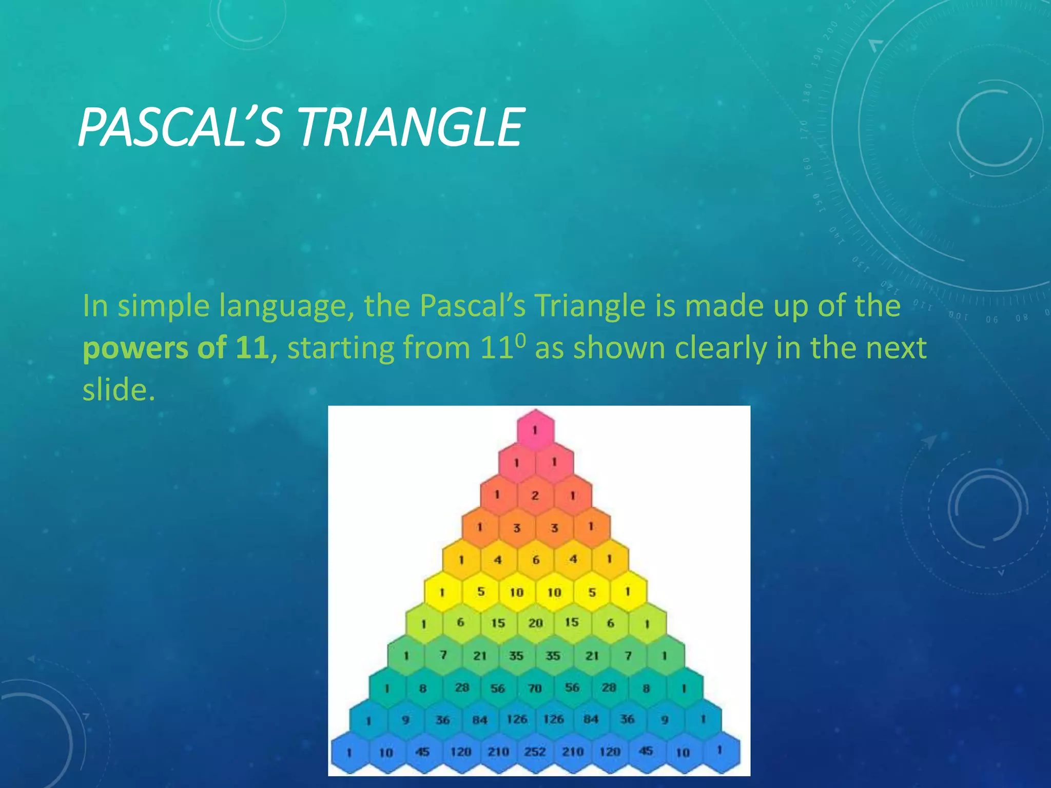Pascal's triangle | PPT | Free Download